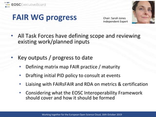 EOSC work plan | PPT