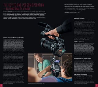 Canon EOS C100 | PDF | Cameras and Camcorders | Consumer Electronics