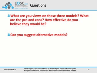 Draft Governance Framework for the EOSC | PPT