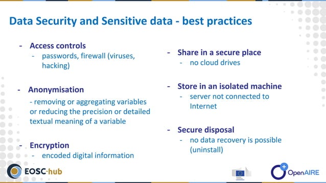 Data Processing - data privacy and sensitive data | PPT