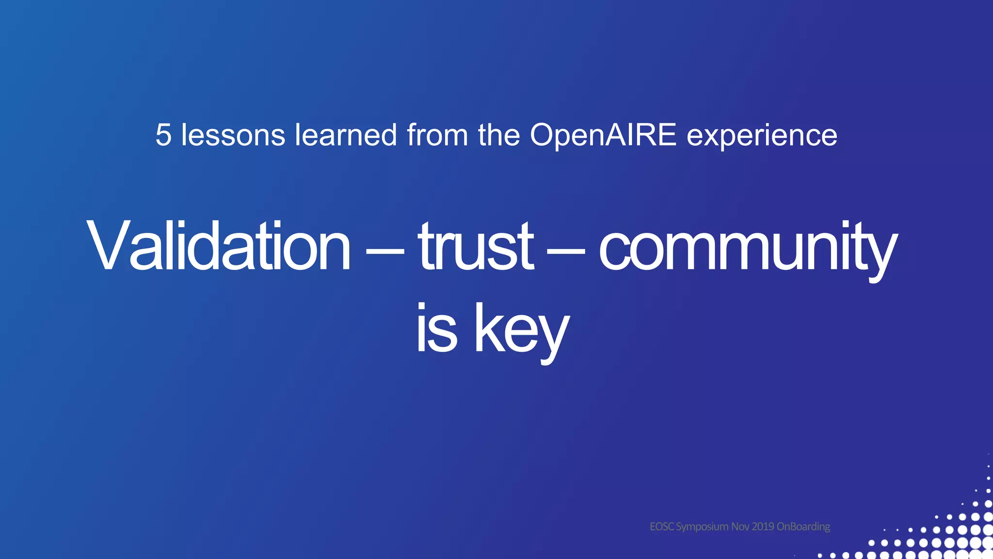 Eosc_OpenAIRE_onboarding_v2 | PPTX