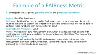 OSFair2017 Workshop | EOSCpilot monitoring framework overview and goals | PPT