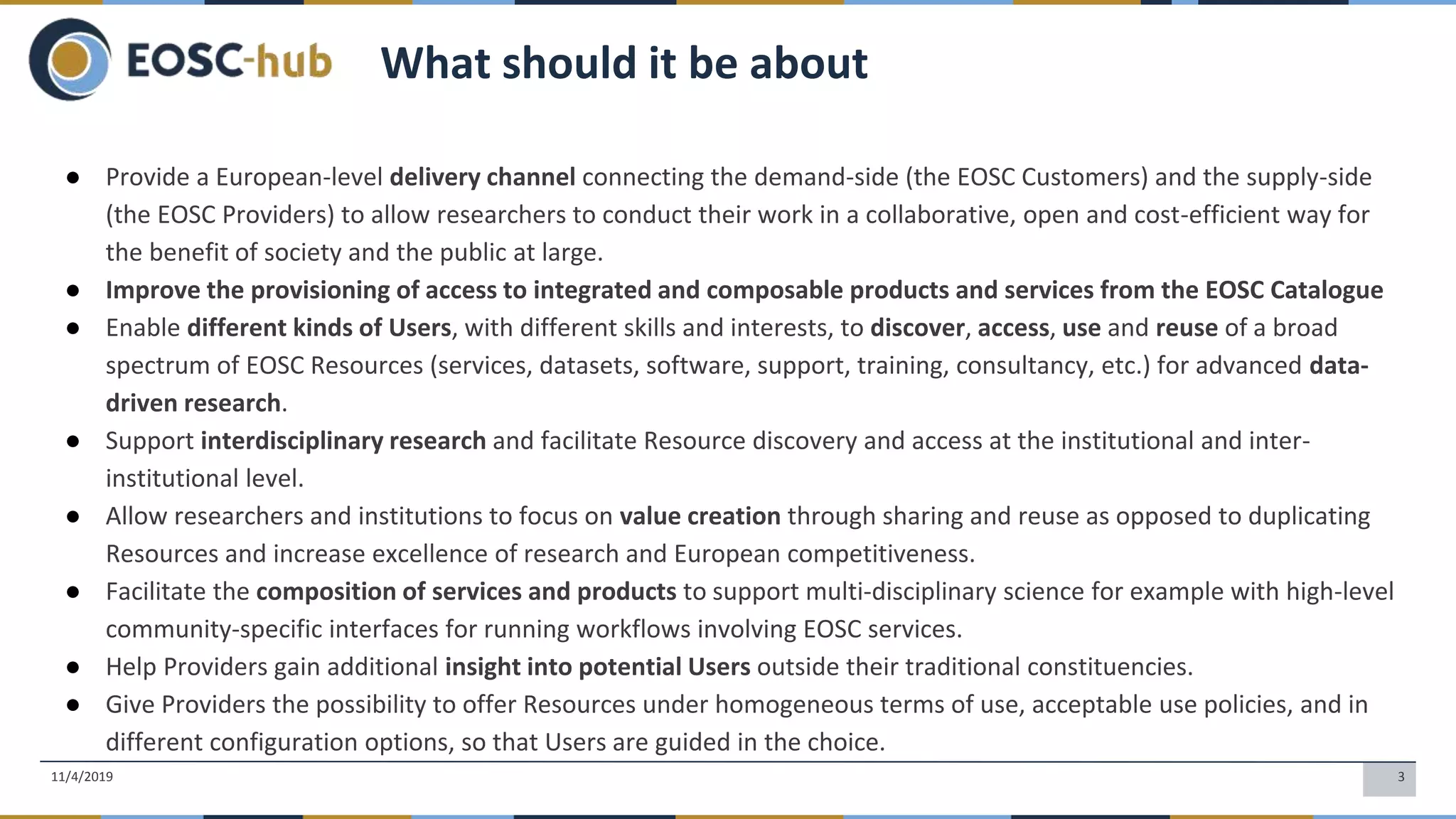 EOSC Portal future plans | PPTX | Cloud Computing | Internet
