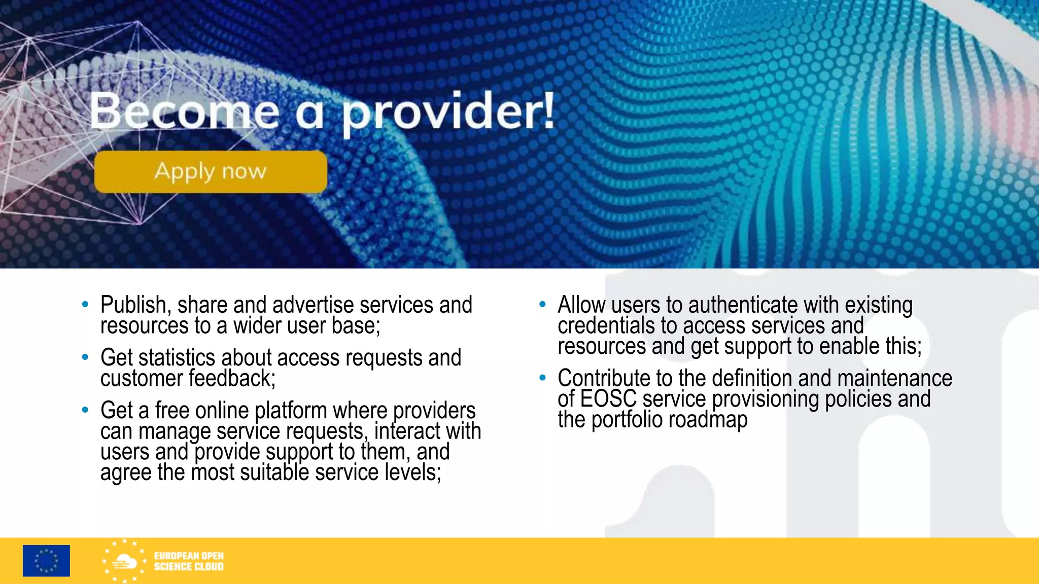 EOSC General Presentation | PPTX