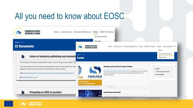EOSC General Presentation | PPT