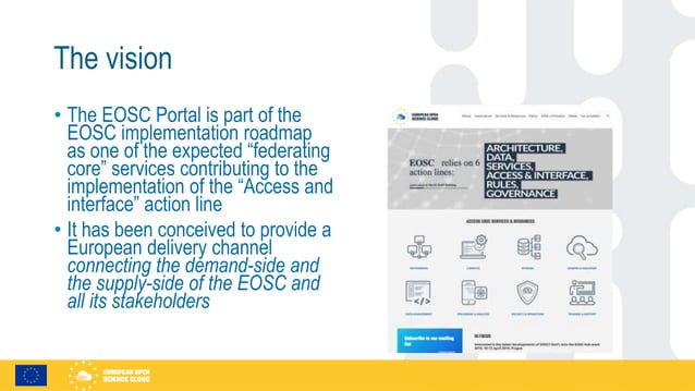 EOSC General Presentation | PPTX