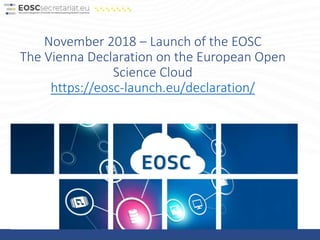 EOSC Secretariat General Presentation | PPT