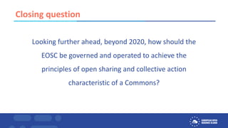 Future EOSC roadmap | PPT