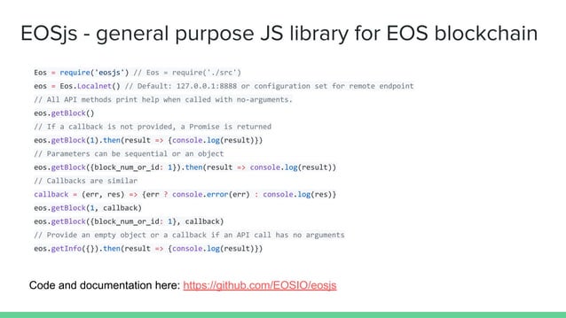 EOSIO Distributed Application Use Cases | PDF