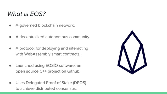 EOSIO Distributed Application Use Cases | PDF