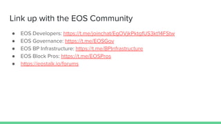 EOSIO Distributed Application Use Cases | PDF