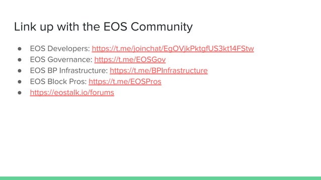 EOSIO Distributed Application Use Cases | PDF