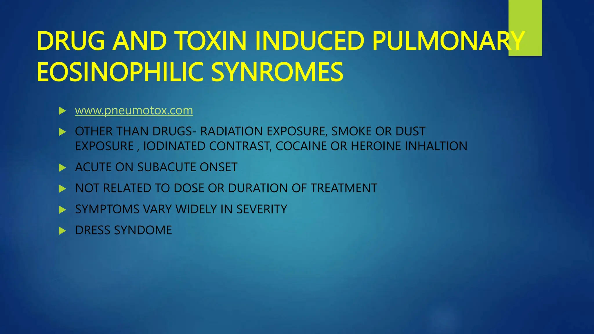 EOSINOPHILIC PNEUMONIAS different types and methods | PPTX