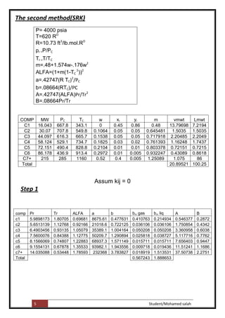 Equations of State (Eos) | DOCX