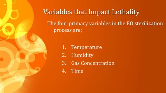 Eo sterilization an overview | PPTX | First Aid | Injuries