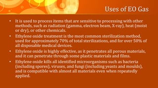 Eo sterilization an overview | PPTX