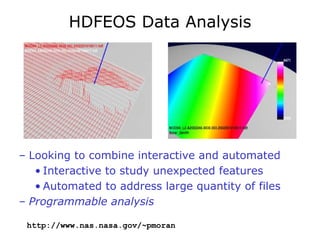 Programmable Visualization of HDF-EOS Data | PDF