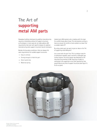 EOS Whitepaper - Additive Manufacturing Supports | PDF