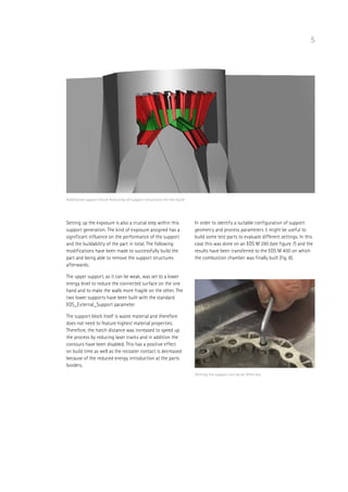 EOS Whitepaper - Additive Manufacturing Supports | PDF