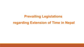 Extension of Time (EoT) in Construction Project presentation | PDF
