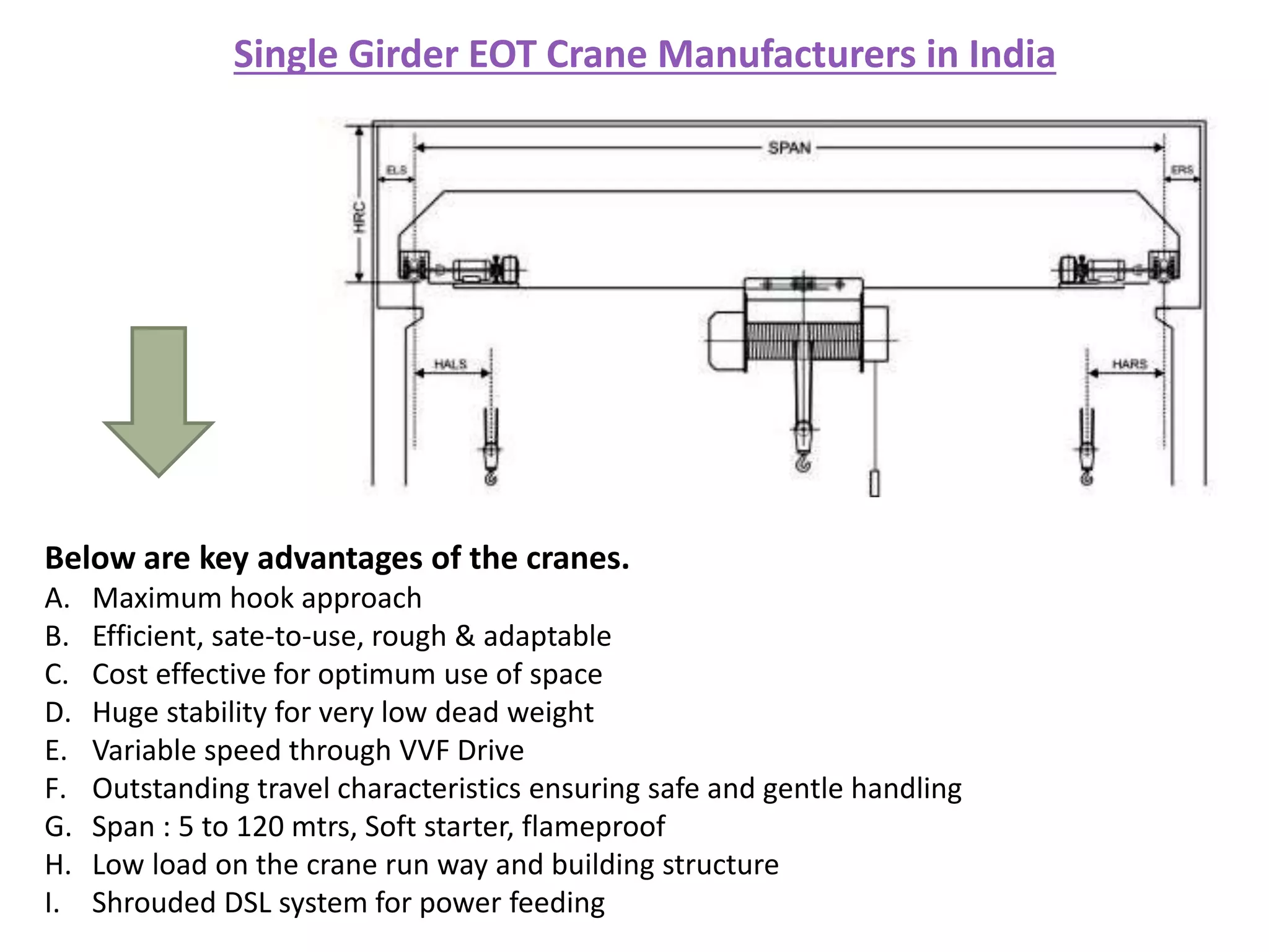 Eot crane manufacturers | PPTX