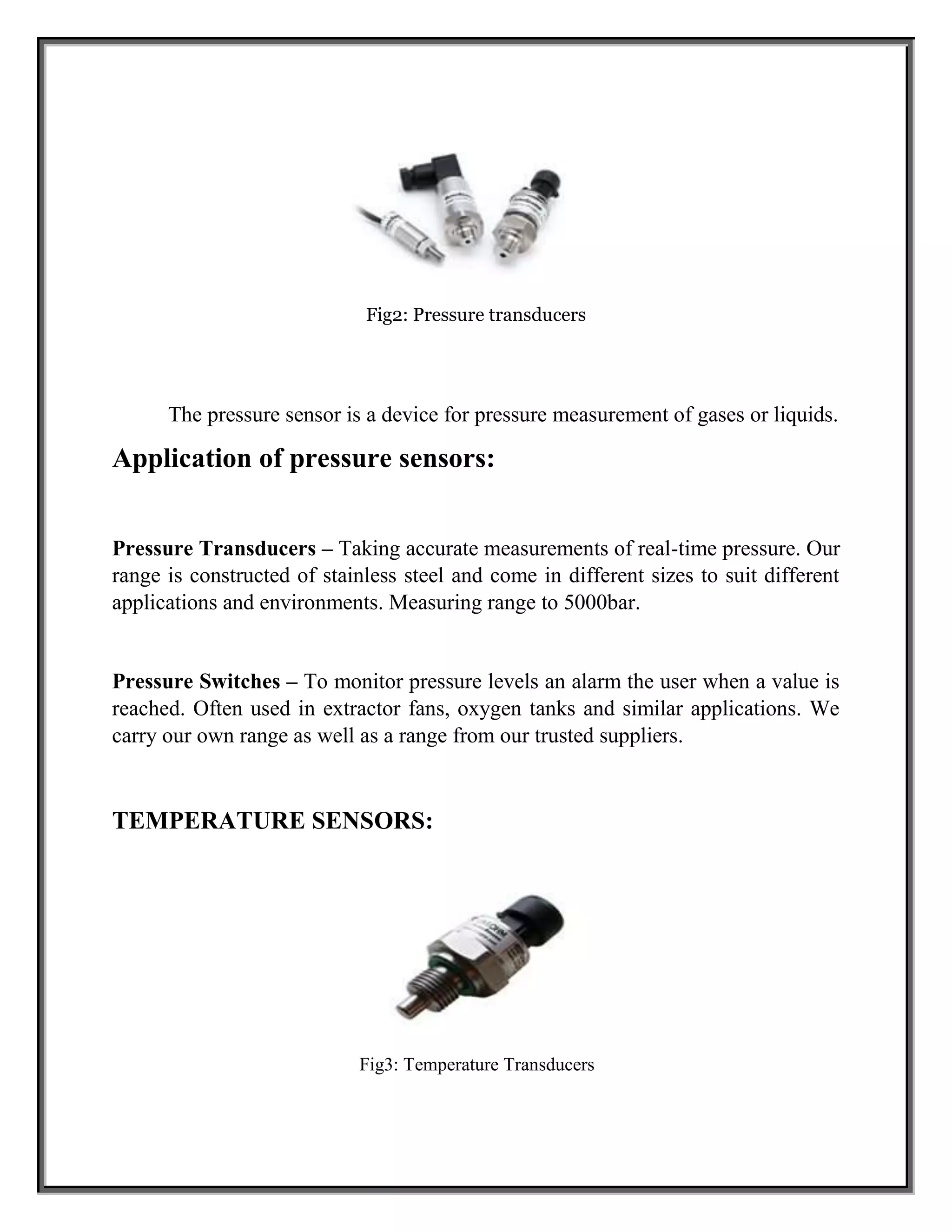 Sensors used in sewing machine EOT | DOCX