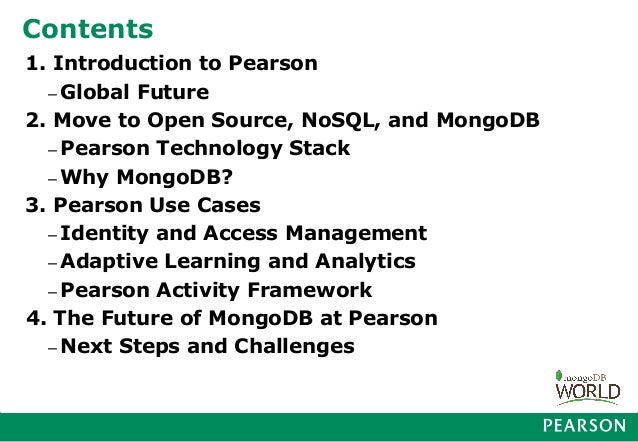 A Mobile-First, Cloud-First Stack at Pearson