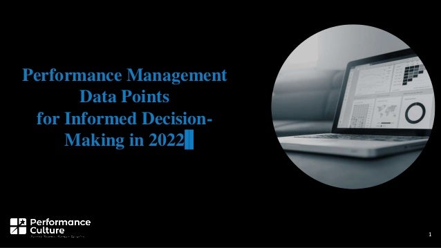 Performance Management Data Points for Informed Decision-Making in 2022 ...