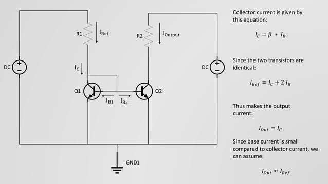 Current mirror | PPTX | Physics | Science