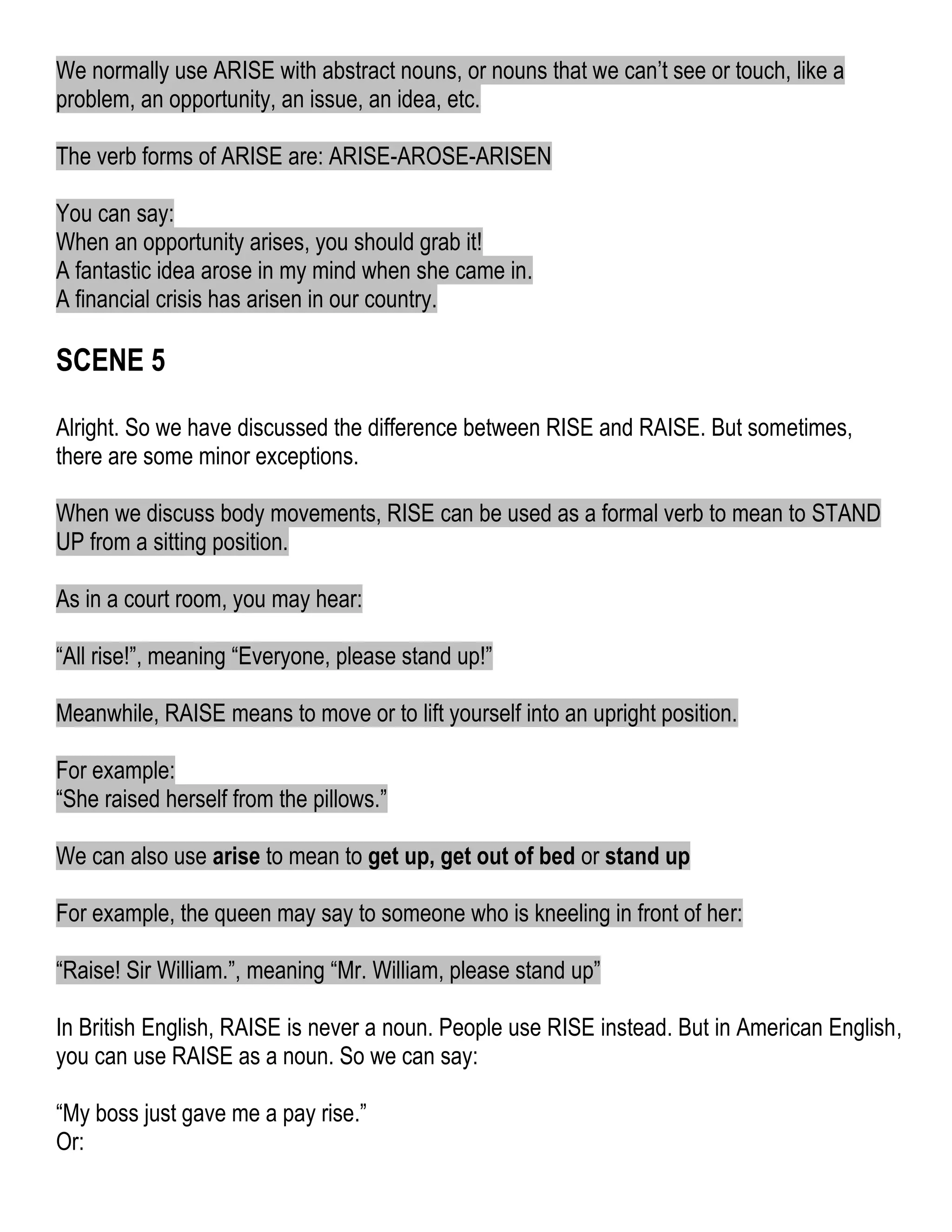 Ep.01 RAISE or RISE | PDF