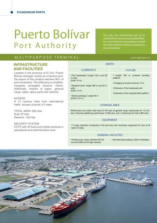 PUERTOS ECUATORIANOS | PDF