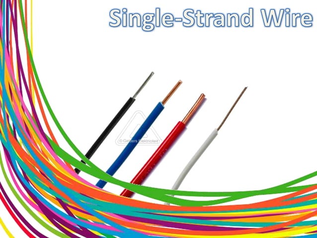 types of wire | PPT