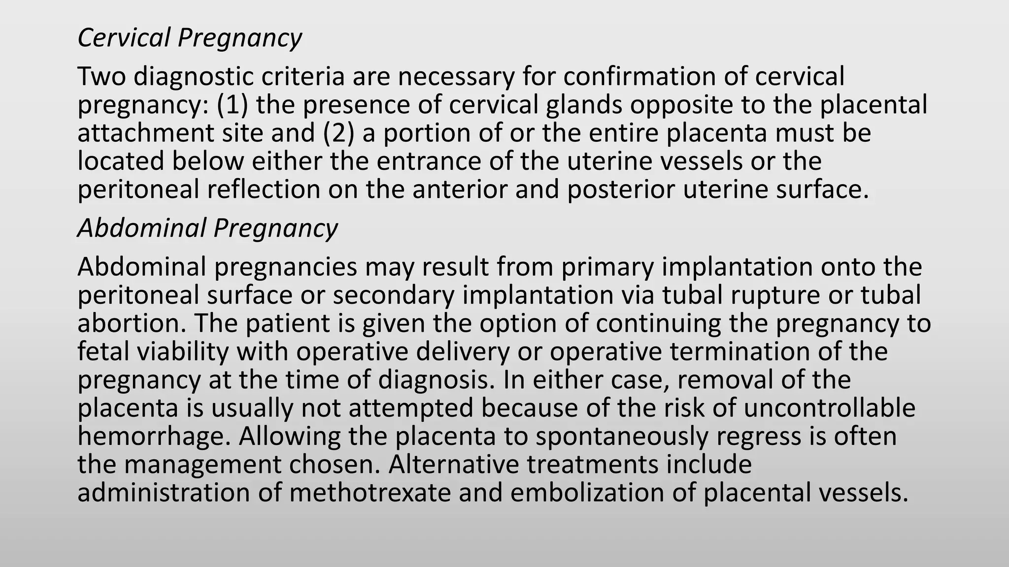 Ectopic pregnancy | PPTX