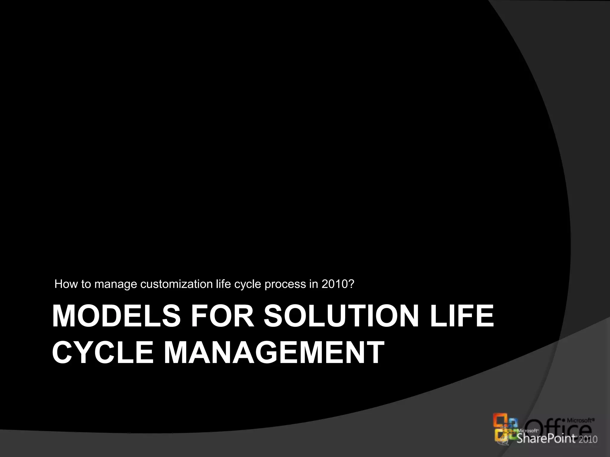 Developer Application Lifecycle Process And Tools V 5 Ppt