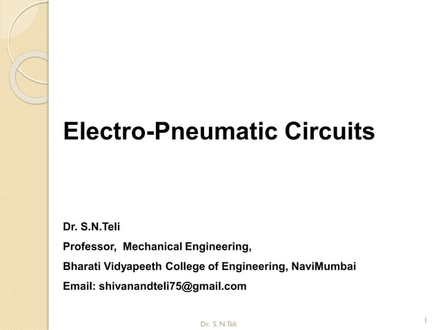 Electro-Pneumatics | PDF | Physics | Science