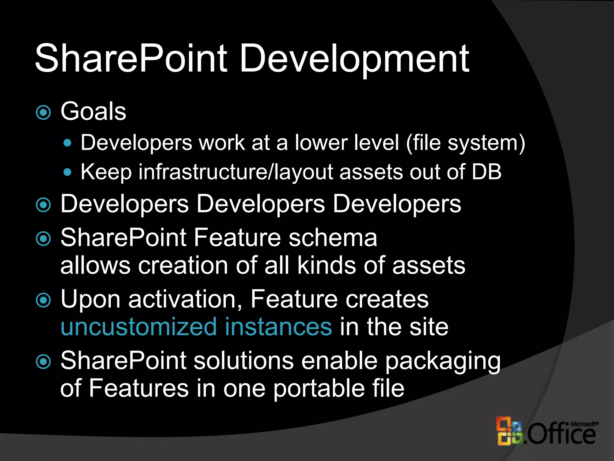 Ep structured share point development - v.4 | PPT