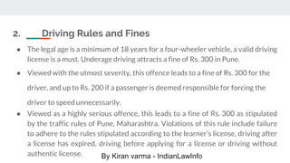 Traffic rules & fines | PPT