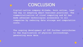 EXICUTIVE PRESENTATION (ALIBABA AND THE FUTURE OF BUSINESS) | PPT