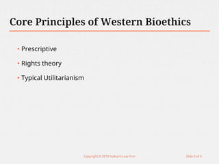 Diving Deeper Into Understanding Bioethics - DarshanTalks | PPT