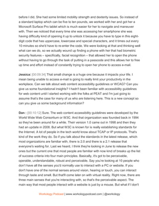 Workology Podcast Episode 136 – Future of Work: Workplace Accessibility ...