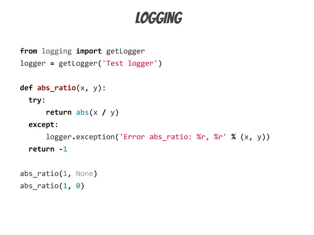PYTHON: From programmer to tamer | PPT