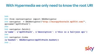 Ep2014 hypermedia APIs | PDF | Web Development | Internet