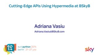 Ep2014 hypermedia APIs | PDF | Web Development | Internet