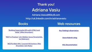 Ep2014 hypermedia APIs | PDF | Web Development | Internet