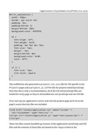 Create a new project in ROR | PDF