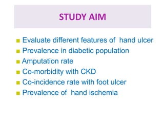 EWMA 2013 - Ep461- DIABETIC HAND ULCER :A BRIEF REPORT FROM IRAN | PDF