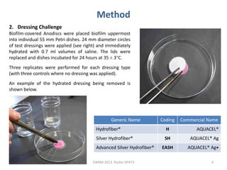 EWMA 2013 - Ep473 -A new anti-biofilm dressing Demonstration of ...