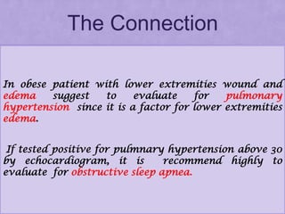 EWMA 2013 - Ep499 - Does Obstructive Sleep Apnea affect Lower ...