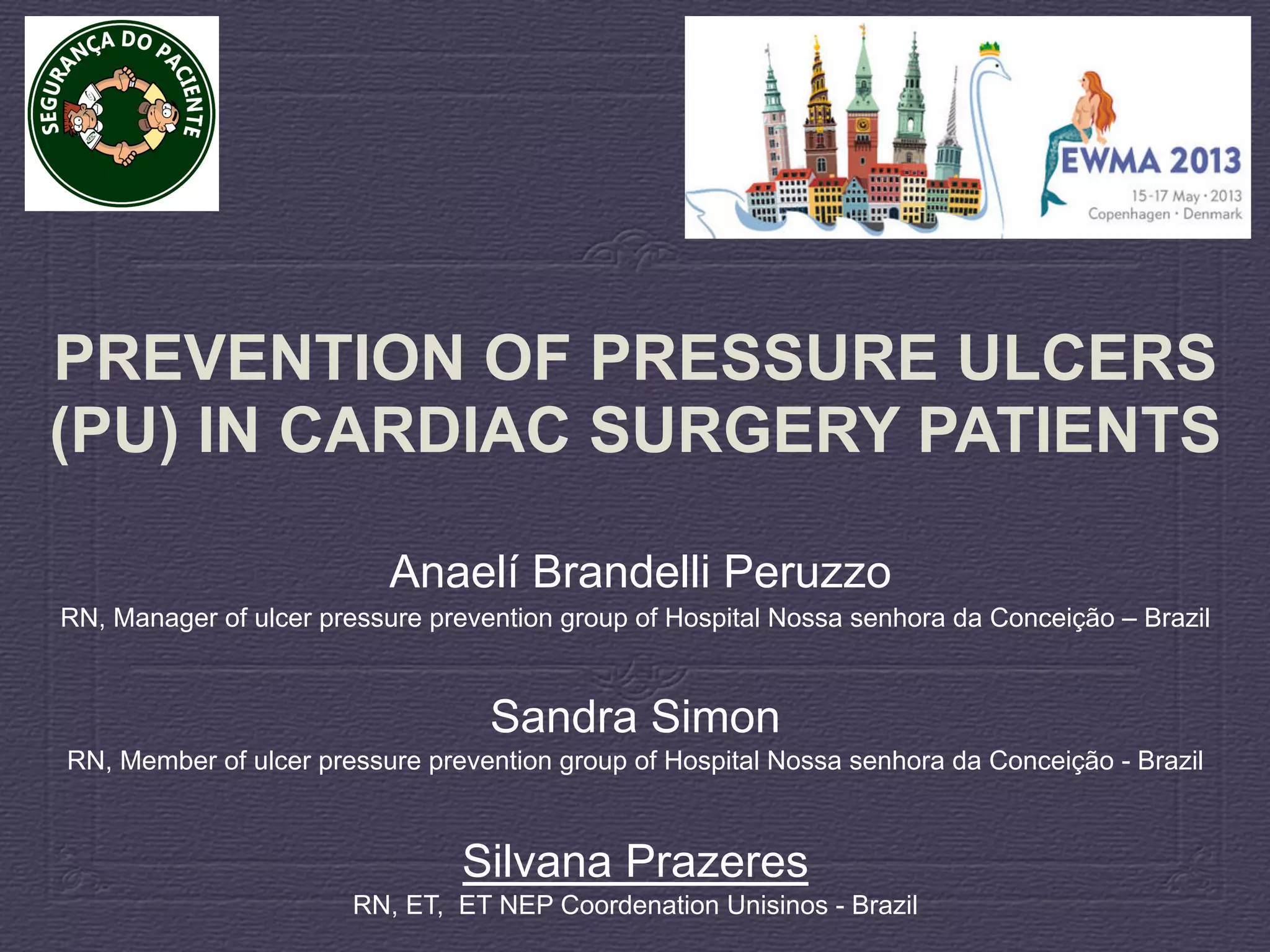 EWMA 2013 - Ep543 - Evidence Based Wound Conversion Algorithm for ...