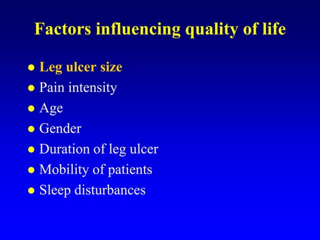 EWMA 2013 - Ep539 - LEG ULCER SIZE – AN IMPORTANT FACTOR INFLUENCING ...